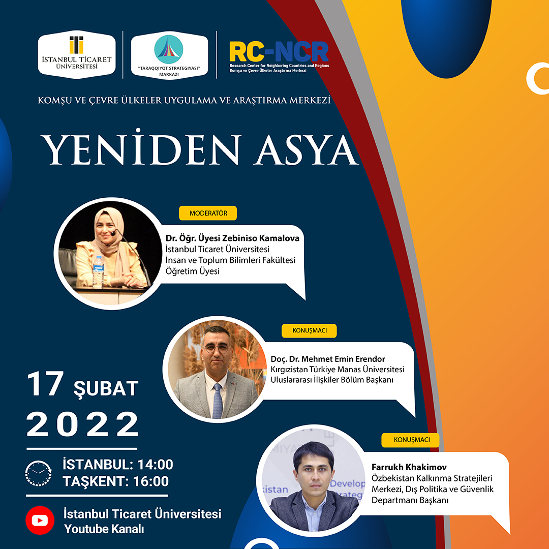 Yeniden Asya - İstanbul Ticaret Üniversitesi İş Dünyasının Üniversitesi Yeniden Asya - İstanbul Ticaret Üniversitesi İş Dünyasının Üniversitesi